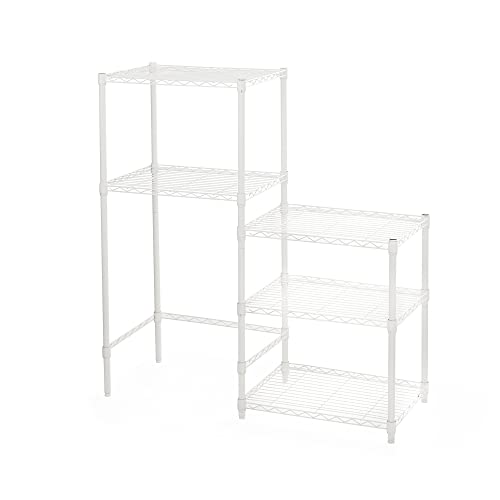 DormCo Mini Shelf Supreme with Supreme Shelving - 3 Shelf Add On (Standard) - White