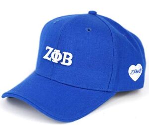 zeta phi beta m56 cap royal blue