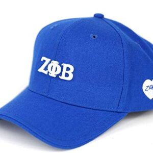 Zeta Phi Beta M56 Cap Royal Blue