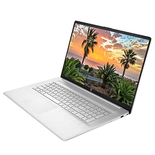 HP Newest 17t Laptop, 17.3" HD+ Touchscreen, Intel Core i5-1135G7, 16GB RAM, 1TB SSD, Webcam, HDMI, Backlit KB, Wi-Fi 6, Windows 11 Home, Silver