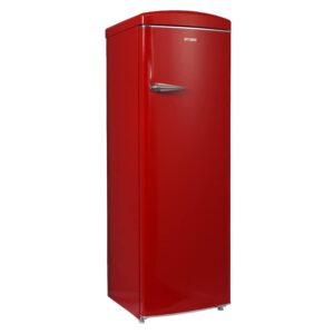 Conserv 24 inch Frost Free Retro Refrigerator-Freezer Set (Red)