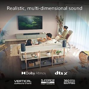 Sony HT-A3000 3.1ch Dolby Atmos Soundbar Surround Sound Home Theater with DTS:X and 360 Spatial Sound Mapping, works with Google Assistant