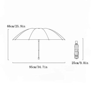 Water blooming umbrella windproof travel umbrella light and strong steel shaft men's and women's umbrellas mini folding and portable umbrellas thickened black glue sunshade sunscreen, sunny and rainy three-fold sun umbrella (Purple)