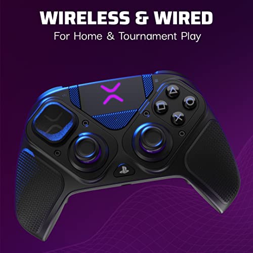 Victrix Pro BFG Wireless Gaming Controller for Playstation 5 / PS5 - Wired or Wireless Power, Mappable Back Buttons, Customizable Triggers/Paddles, App Support (PC)