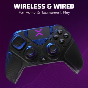 Victrix Pro BFG Wireless Gaming Controller for Playstation 5 / PS5 - Wired or Wireless Power, Mappable Back Buttons, Customizable Triggers/Paddles, App Support (PC)