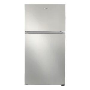 conserv 21cu.ft. top freezer refrig icemaker frostfree no fingerprint (stainless)