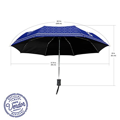 Bad Bananas BBGreek -Zeta Phi Beta Sorority Paraphernalia - Umbrella - Auto Open and Close - Official Vendor - The Finer Woman