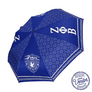 Bad Bananas BBGreek -Zeta Phi Beta Sorority Paraphernalia - Umbrella - Auto Open and Close - Official Vendor - The Finer Woman