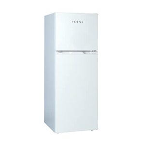 frestec 4.7 cu' refrigerator, mini fridge with freezer, compact refrigerator, small refrigerator with freezer, top freezer, adjustable thermostat control, door swing, white (fr 472 wh)