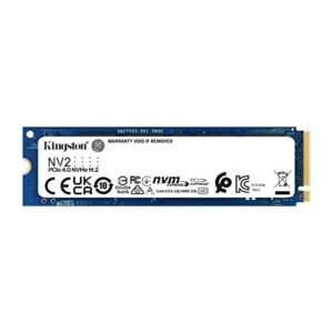 kingston nv2 1tb m.2 2280 nvme internal ssd | pcie 4.0 gen 4x4 | up to 3500 mb/s | snv2s/1000g