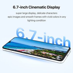 Unlocked Cell Phone, 128GB, NFC, Fingerprint Reader, 6.7" HD Screen, UMIDIGI F3S Unlocked Android Phones, Dual 4G Volte, 48MP Camera, 5150mAh Battery, Android 11