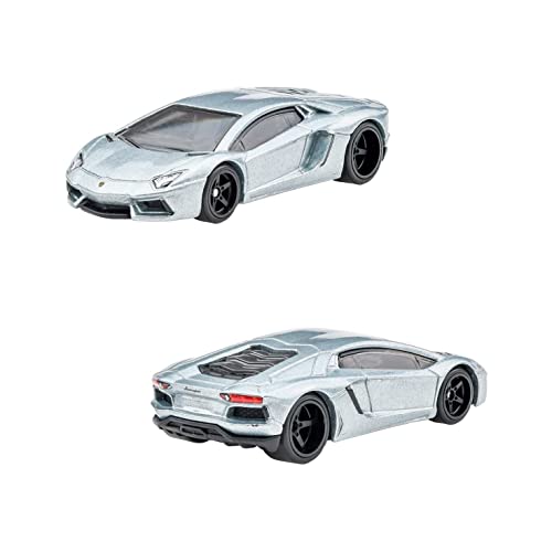 Hot Wheels Premium Car Culture 2-Pack Lamborghini Aventador Coupe and Lamborghini Huracán LP 610-4