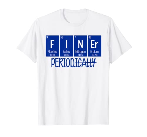 Finer Period Periodical Table Life Zeta Phi Beta Line T-Shirt