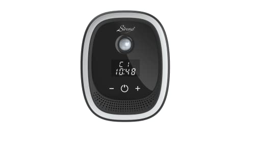 Sirena Air Ionizers for Home Negative Ion Filtration System, Quiet Air Freshener for Bedroom, Kitchen, Removes Odors, Smoke, Dust, Pets, Mini Ionic Air Purifier w/ built in Clock and Night Light (1)