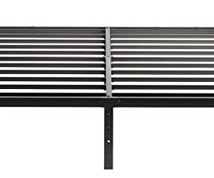 Vengarus 14inch Heavy Duty King Bed Frame No Box Spring Needed, Metal Platform Bed Frame King with Steel Slat, Easy Assembly, Noise Free, Black