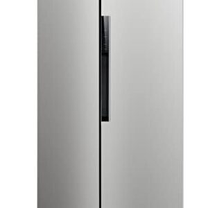 Hamilton Beach HBF1558 15.6 Counter Depth Full Size Refrigerator, Side Doors, Stainless, 15.8 cu ft