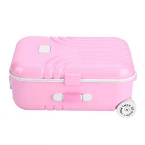 filfeel baby suitcase toy, childs suitcase, mini luggage box, cute plastic rolling suitcase pink