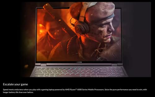 Lenovo Legion 5 Pro 16" Gaming Laptop， 16" WQXGA (2560x1600) 165Hz，AMD Ryzen 7-6800H, 32GB DDR5 RAM, 2TB SSD, RTX 3070 Ti 8GB GDDR6 TGP 150W, Win 11 Home, with HDMI