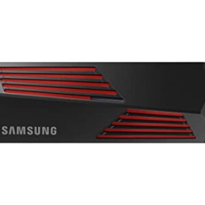 SAMSUNG 990 PRO w/ Heatsink SSD 2TB PCIe 4.0 M.2 Internal Solid State Hard Drive, Fastest Speed for Gaming, Heat Control, Direct Storage and Memory Expansion, Compatible w/ Playstation5, MZ-V9P2T0CW