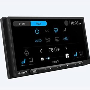 Sony XAV-AX4000 7" 2-DIN Car Stereo with Maestro Module, Backup Camera & SiriusXM Tuner Deluxe Bundle. Wired + Wireless Android Auto, Wireless Apple CarPlay, Bluetooth, AM/FM Radio, 5 Preamp Outputs