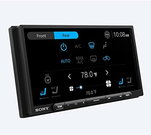 Sony XAV-AX4000 7" 2-DIN Car Stereo with Maestro Module, Backup Camera & SiriusXM Tuner Deluxe Bundle. Wired + Wireless Android Auto, Wireless Apple CarPlay, Bluetooth, AM/FM Radio, 5 Preamp Outputs