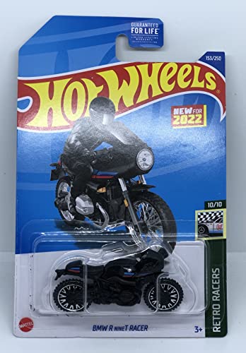 Hot Wheels 2022 - BMW R nineT Racer - Black - Retro Racers 10/10-153/250