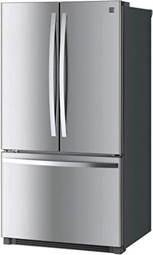 Weiting 26.1 cu.ft. Non-Dispense French Door Refrigerator with Active Finish, cu. ft, Fingerprint Resistant Stainless Steel