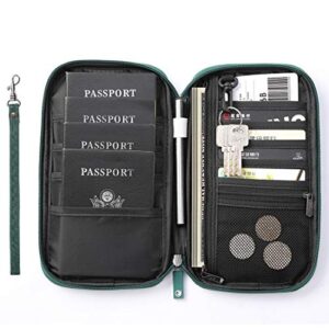 VanFn Passport Wallets and Cosmetic Bags, Makeup Bag Cosmetic Bag for Women Cosmetic Travel Makeup Bag Large Travel Toiletry Bag for Girls Make Up Bag Brush Bags Toiletry Bag