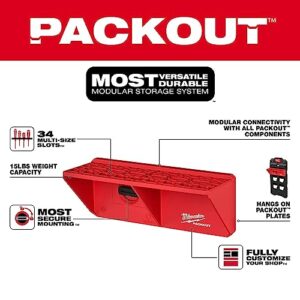 Milwaukee 48-22-8341 PACKOUT Shop Storage Screwdriver Rack