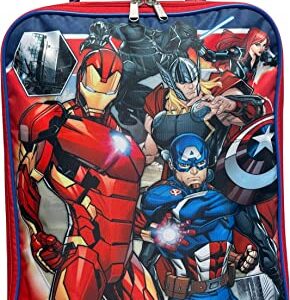 Ruz Marvel Avengers 15" Collapsible Wheeled Pilot Case - Small Rolling Luggage …