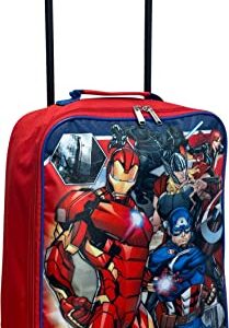 Ruz Marvel Avengers 15" Collapsible Wheeled Pilot Case - Small Rolling Luggage …