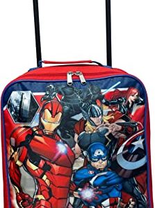 Ruz Marvel Avengers 15" Collapsible Wheeled Pilot Case - Small Rolling Luggage …