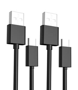 berlat usb c charging cable compatible with ps5 controller, 6.6ft fast charging usb type c charger cord compatible with 5 ps5 dual sense, xbox series x/series s controllers - 2pack