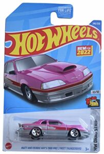 hot wheels matt and debbie hay's 1988 pro street thunerbird, hw drag strip 10/10