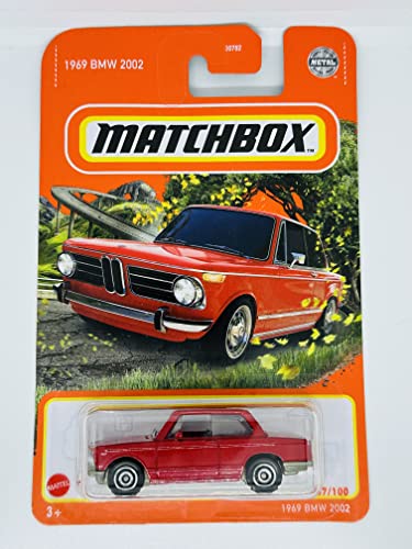 Matchbox 2022 - 1969 BMW 2002 - Red - 87/100