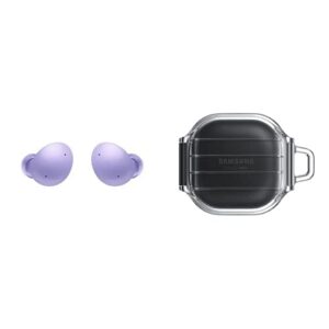 samsung galaxy buds 2 true wireless earbuds us version lavender galaxy earbuds charging case cover