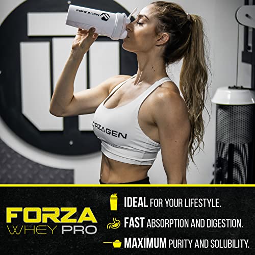 Forzagen Low Carb Whey Protein Powder Cookies and Cream Flavored, Lean Protein Powder 2lbs for Men & Women, 24G of Protein, No Sugar Added, Proteina Whey Protein Cookies and Cream 2 Pounds