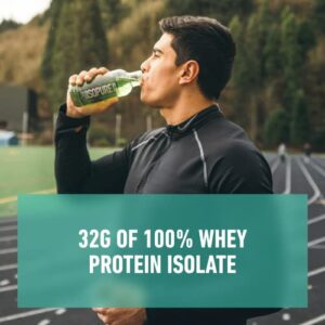 Isopure Zero Carb 32g Protein Ready-to-Drink, Whey Protein Isolate, Blue Raspberry, 16 Fl Oz (12 Bottles)