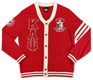 kappa alpha psi m5 cardigan [5xl] crimson red