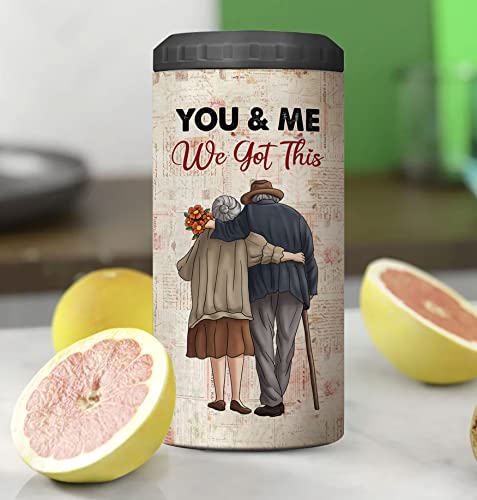 Valentines Day Gifts for Her, Him - Valentines Day Gifts for Wife, Husband - Anniversary, Birthday Gifts for Her, Him, Wife, Husband - Wife Gifts, Husband Gifts, Romantic Gifts for Her Can Cooler 16Oz