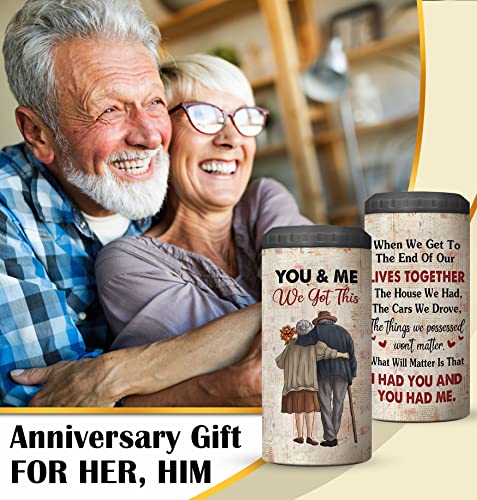 Valentines Day Gifts for Her, Him - Valentines Day Gifts for Wife, Husband - Anniversary, Birthday Gifts for Her, Him, Wife, Husband - Wife Gifts, Husband Gifts, Romantic Gifts for Her Can Cooler 16Oz