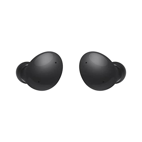 SAMSUNG Galaxy Buds2 True Wireless Earbuds Noise Cancelling Ambient Sound Bluetooth Lightweight Comfort Fit Touch Control, International Version - Onyx (Renewed)