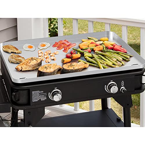 Stanbroil Flat Top Griddle Gas Grill Griddle for Cuisinart CGG-0028 28" 2-Burner Propane Gas Griddle, Stainless Steel Griddle Replacement Top with Dual Grease Management System - 28-Inch