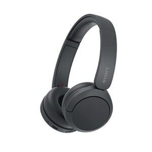 sony wh-ch520 wireless headphones bluetooth on-ear headset with microphone, black new