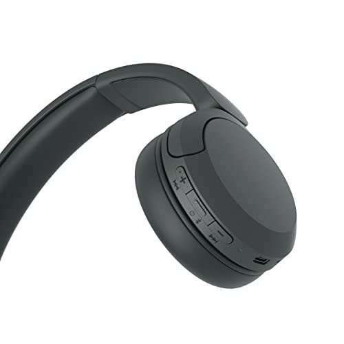 Sony WH-CH520 Wireless Headphones Bluetooth On-Ear Headset with Microphone, Black New