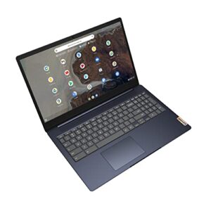 Lenovo 3i Chromebook - 2023 - Everyday Notebook - Chrome OS - 15.6" Full HD - 8GB Memory - 64GB Storage - Intel Celeron N4500 - Abyss Blue