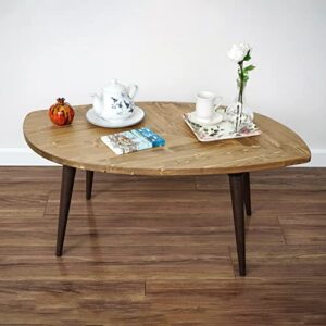 modern center table | spruce tree coffee table | modern table | modern living room furniture | wooden furniture (l_dark)