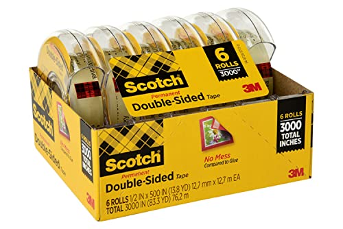 Scotch Thermal Laminating Pouches, 200- Count-Pack of 1, 8.9 x 11.4 Inches, Letter Size Sheets, Clear, 3-Mil (TP3854-200) & Scotch Thermal Laminating Pouches(TP3854-100) & Scotch Double Sided Tape