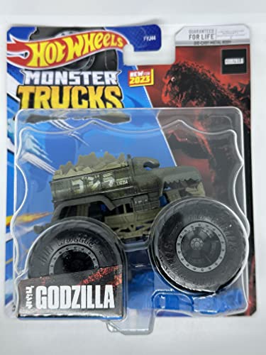 Hot Wheels Monster Trucks - Godzilla - 2023 Case C / 3 - Ships Bubble Wrapped in a Box