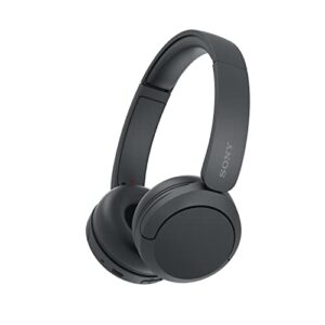 sony wireless bluetooth headphones - up to 50 hours battery life with quick charge function, on-ear model - wh-ch520b.ce7 - limited edition - matte black